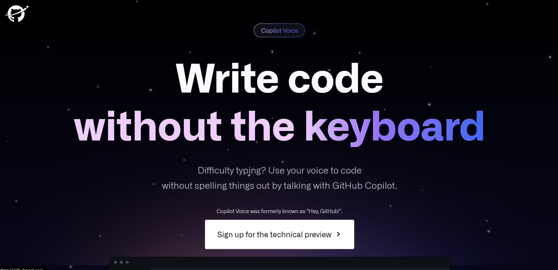 Hey, Github!