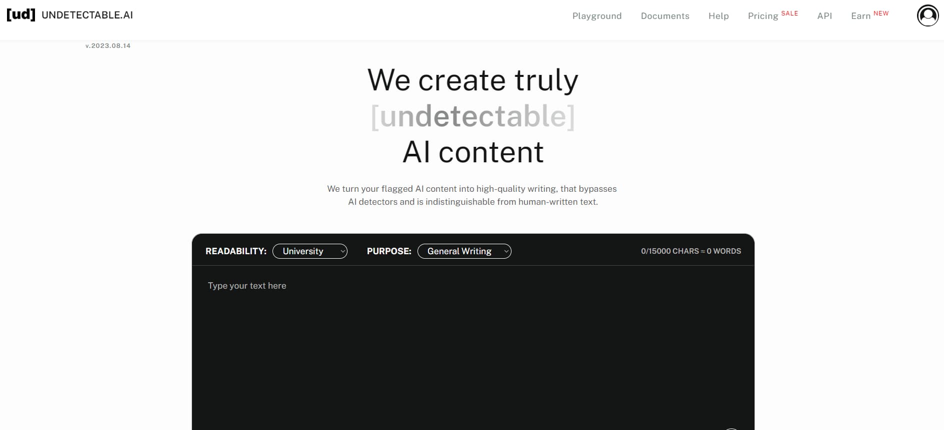Undetectable AI Undetectable AI
