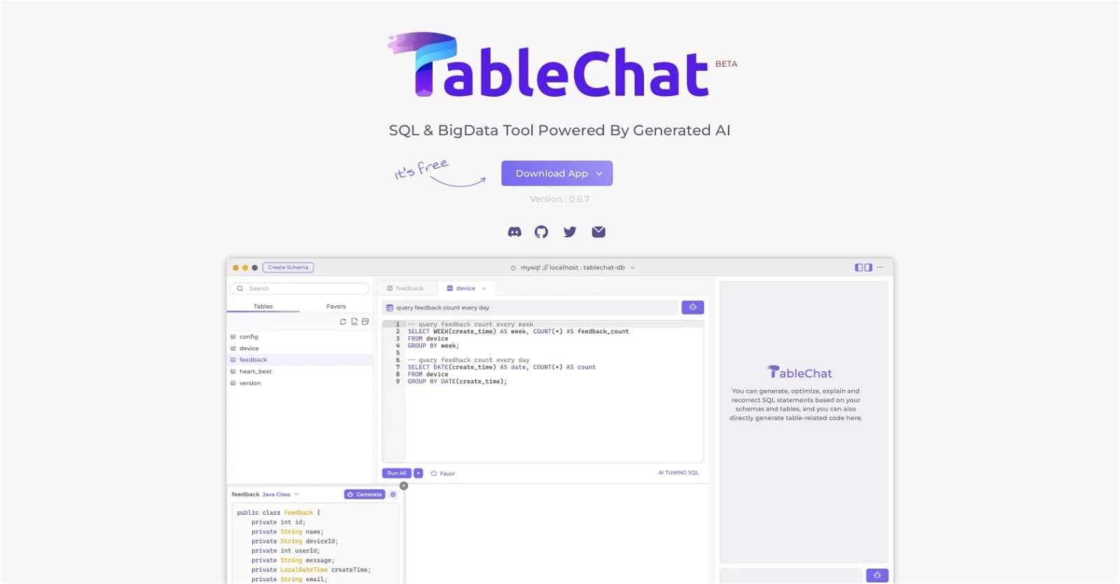 TableChat
