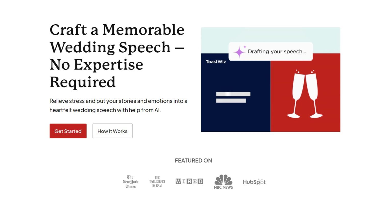 AI Wedding Speech Generator