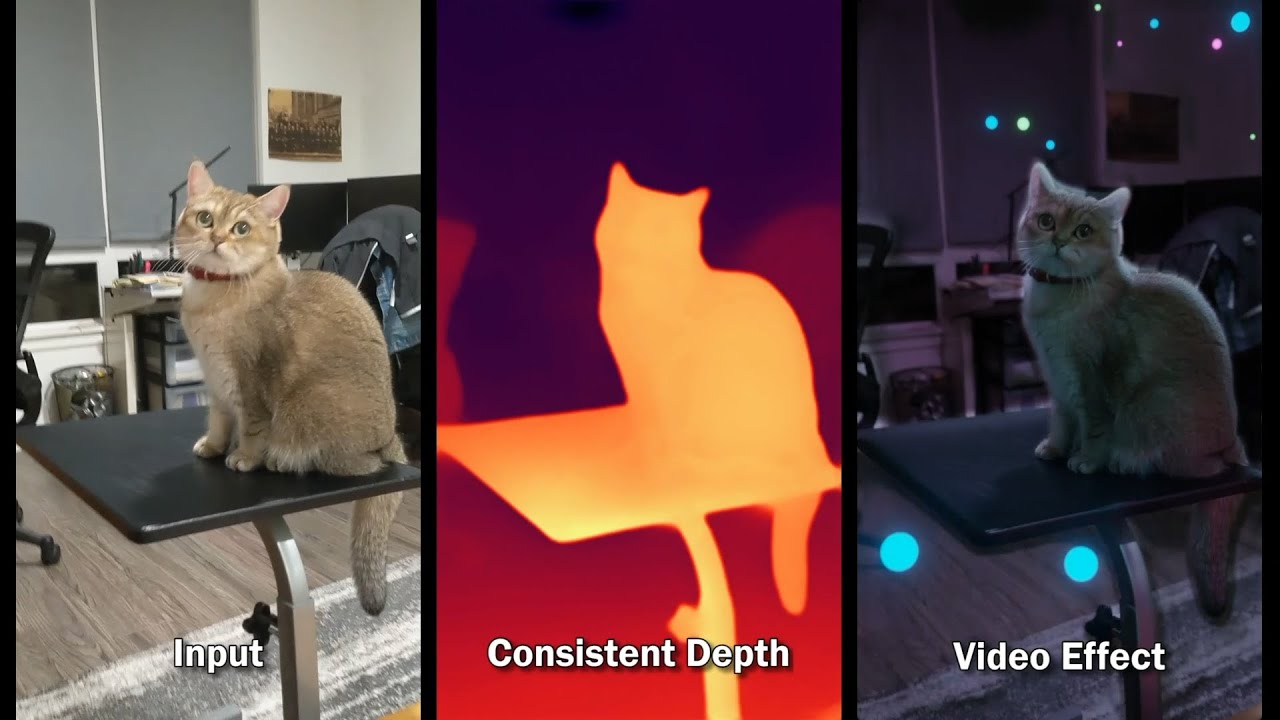 Project Consistent Video Depth Estimation Using Python And Machine Learning