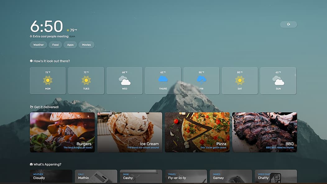 Project: App Menu With Lock Screen