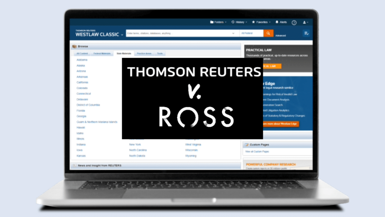 Thomson Reuters Wins First AI Copyright Case Against Ross Intelligence